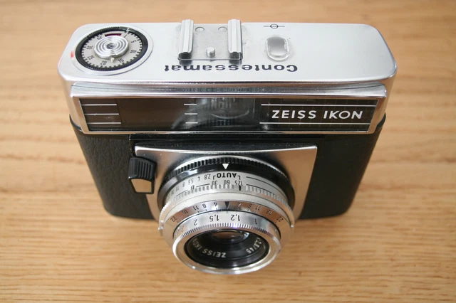 ZEISS IKON CONTESSAMAT Color-Pantar 1:2,8/45 + Original-Tasche Rarität ...