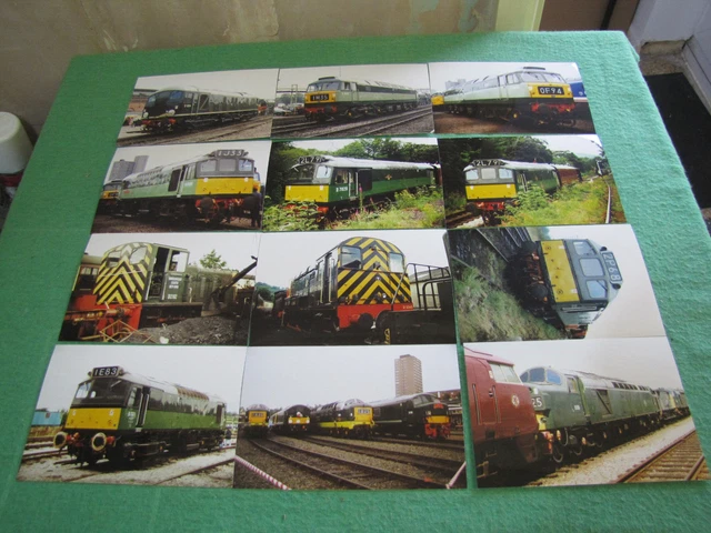 SET OF 12 D Class Railway Photographs £10.00 - PicClick UK