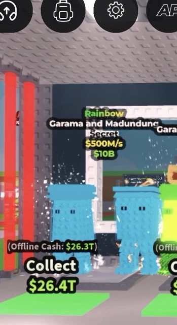 🌈GARAMA AND MADUNDUNG🌈 RAINBOW - Steal A Brainrot | 💸500M/S💸 | Rare EUR ...