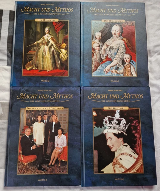 4 BÜCHER &MACHT und Mythos" über große Königshäuser EUR 15,00 - PicClick DE