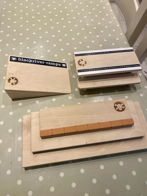 BLACKRIVER RAMPS BUNDLE: Street Kicker, Table Mini, & SF Stairs £45.00 ...