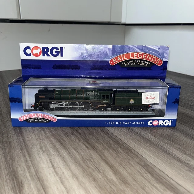 CORGI RAIL LEGENDS ST97701 BR 4-6-2 Britannia Class Britannia 70000 1: ...