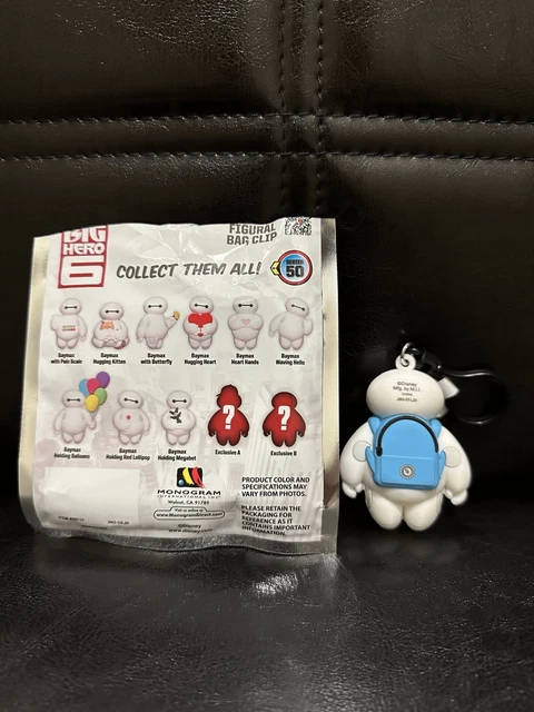 DISNEY BIG HERO 6 Baymax Backpack Figural Bag Clip (EXCLUSIVE) £31.56 ...