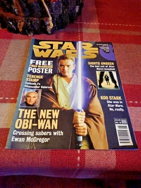 STAR WARS THE Official Magazine Issue #18 & Poster, February/March 1999 ...