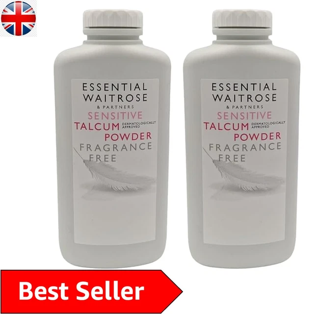 WAITROSE TALC POWDER 250g – & Alcohol-Free | Perfect for Sensitive Skin ...