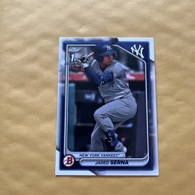 JARED SERNA 2024 Bowman #BP-68 1a prospettiva cartacea New York Yankees ...
