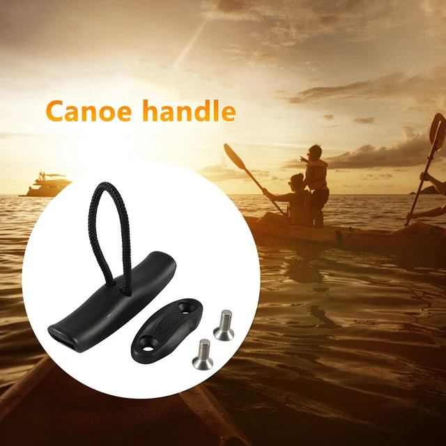 5# KAYAK BOAT Carry Handle Black Nylon Kayak Canoe Carry Grip T-Handle ...