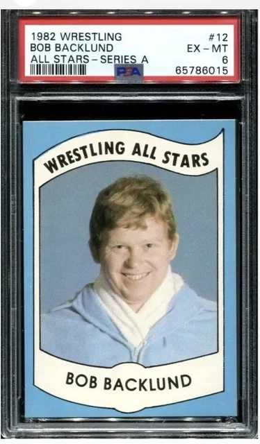 1982 WRESTLING ALL-STARS Series A #12 Bob Backlund Hof Psa 6 🙂 EUR 128 ...
