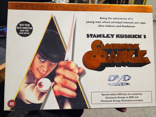 STANLEY KUBRICK'S CLOCKWORK Orange Special Edition DVD Box Set Rare OOP ...