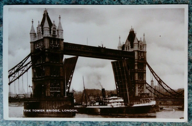 POSTCARD R.P. THE Tower Bridge London.Excel Series.Social History. EUR ...