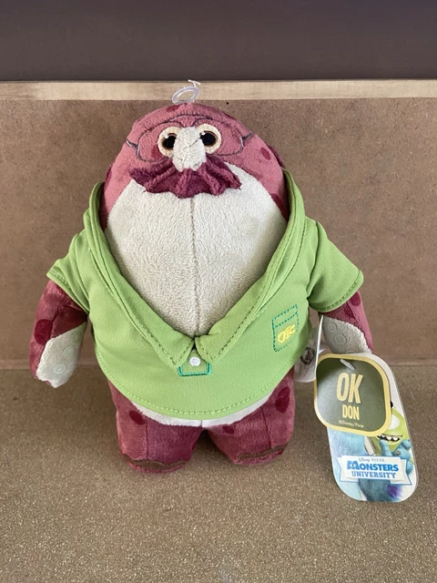 BNWT DISNEY PIXAR Disney Store Don Carlton Monsters University 20cm ...