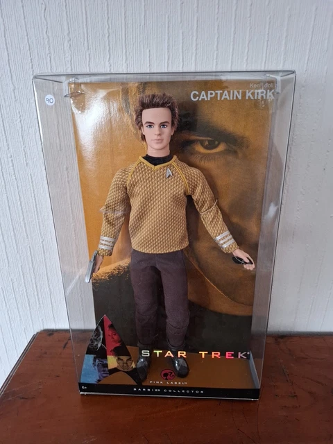 BARBIE COLLECTION KEN Doll CAPTAIN KIRK Pink Label New Boxed £45.00 ...