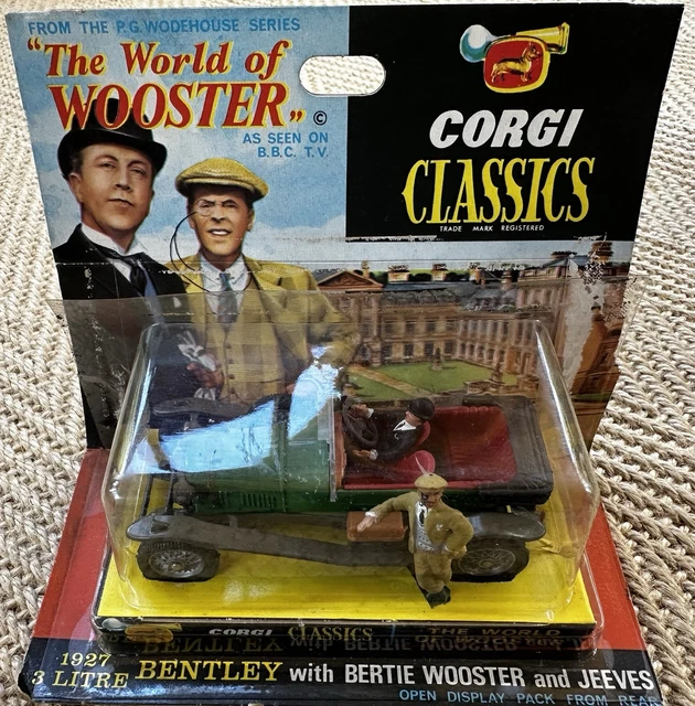 CORGI TOYS 9004 Classics “The World Of Wooster” Bentley With Figures ...