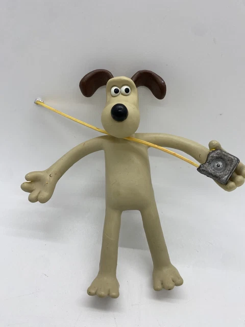 WALLACE AND GROMIT The Curse of The Were Rabbit Gromit Action Figure ...