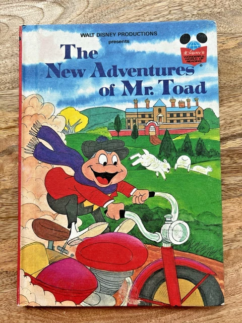 THE NEW ADVENTURES of Mr Toad ~ Walt Disney World of Reading ~ HB ...