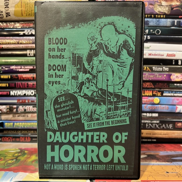 DAUGHTER OF HORROR AKA Dementia 1955 VHS testé ! Horreur culte ...