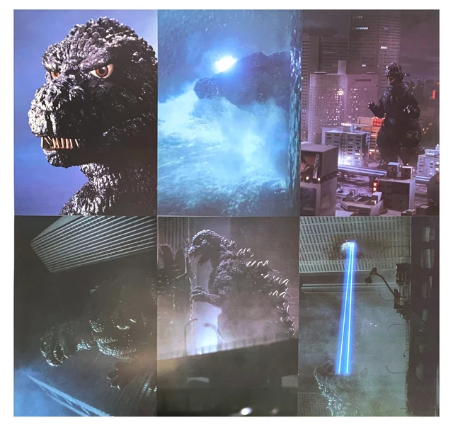 GODZILLA MONSTER COMES Back Return of Godzilla 16 Colour Cards Kaiju ...