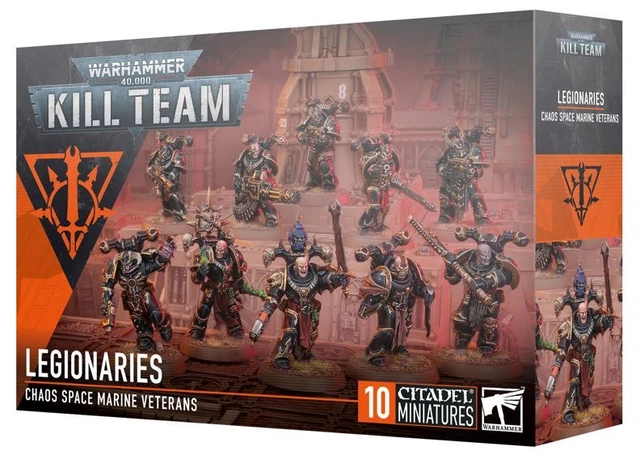 WARHAMMER 40.000 KILL Team Chaos Space Marine Legionaries Games ...