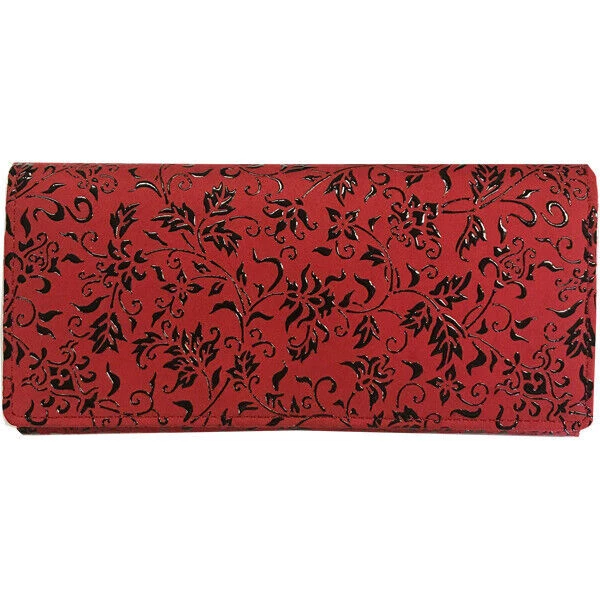 INDEN LONG WALLET Yushichi Uehara Inden-Ya No.2308 Bundle 041 Flower ...