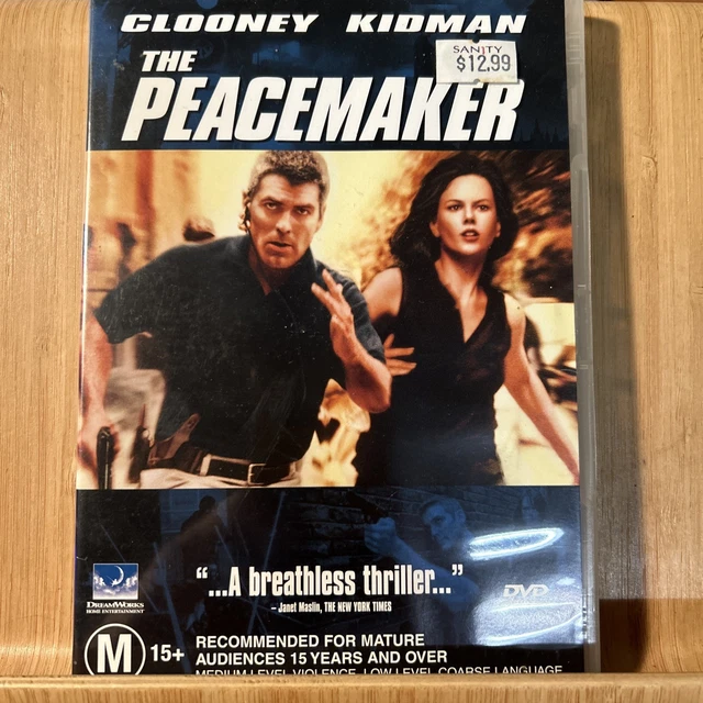 THE PEACEMAKER DVD 1997 George Clooney Nicole Kidman Region 4 (S6.4 ...