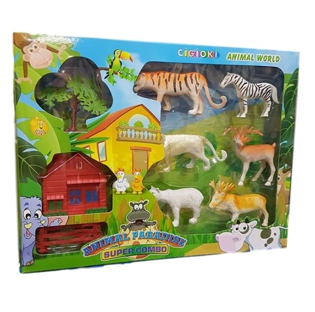 ANIMAUX DELLA FORÊT Animal Paradise Set Jeu Jouet Enfants Dfh EUR 33,77 ...