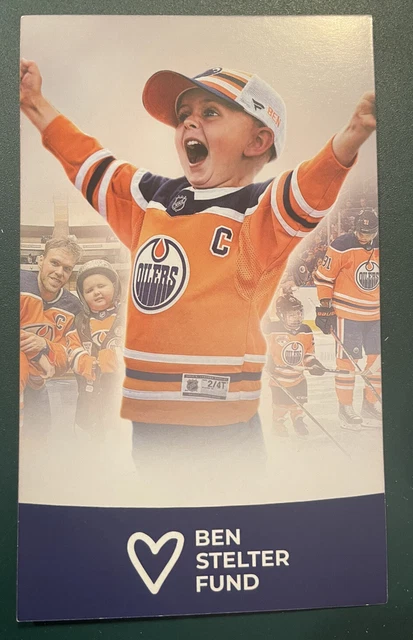 EDMONTON OILERS CONNOR McDavid 2022 2023 Ben Stelter Find Info $3.95 ...