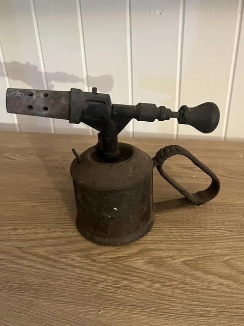VINTAGE BLOWTORCH, ALSO known as a blowlamp £5.43 - PicClick UK