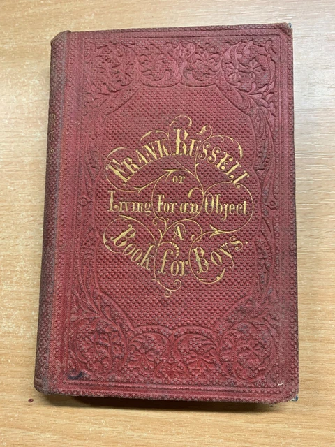ANTIQUE &FRANK RUSSELL or LIVING FOR AN OBJECT" FICTION SMALL HARDBACK ...