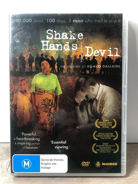 SHAKE HANDS WITH The Devil DVD - REGION 4 AU - EDU Documentary - Romeo ...