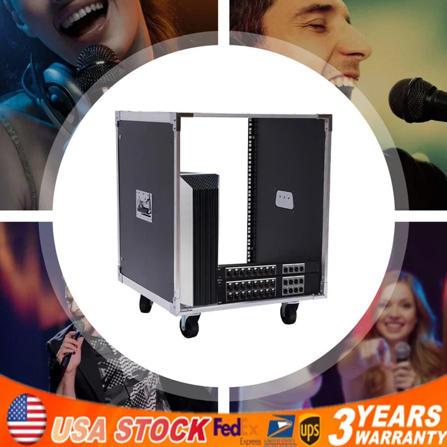 12U ROLLING NETWORK Server Data Cabinet Rack Equipment Rack Cabinet ...