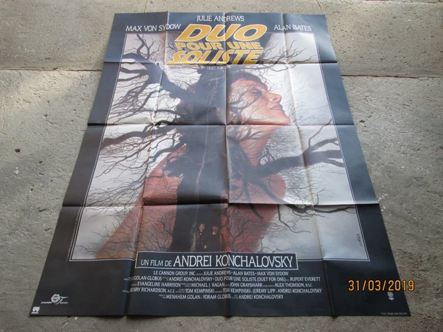 DUO POUR UNE SOLISTE JULIE ANDREWS Affiche cinéma originale pliée ...