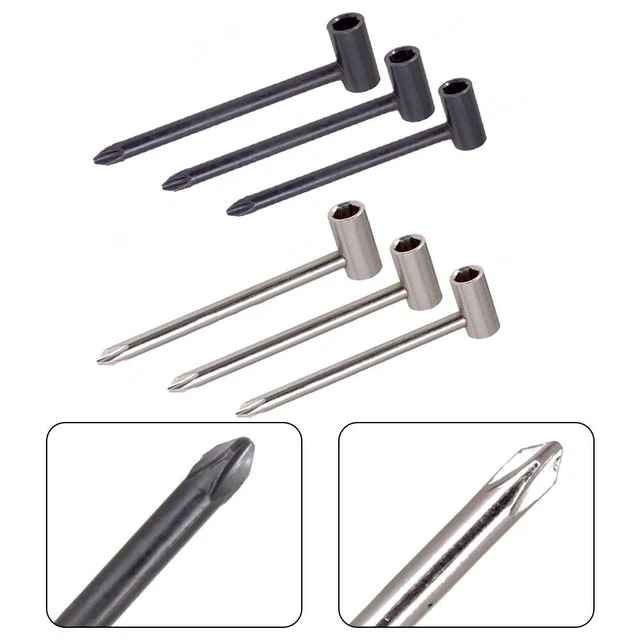 ADJUSTABLE HEXAGONAL GUITAR Truss Rod Wrench Spanner Set 3Pcs 6 35mm ...