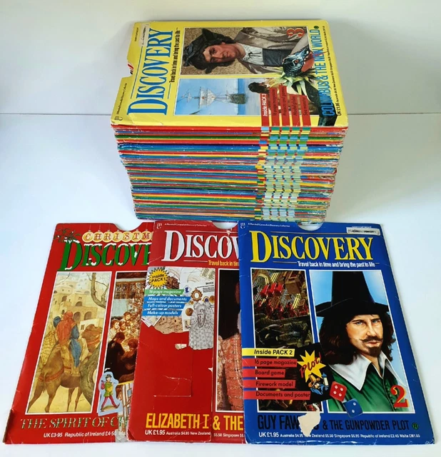 1980S DISCOVERY MAGAZINE Collection 1-60 Complete + Christmas Special ...