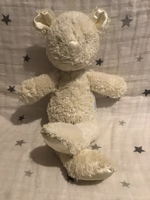 TESCO CUDDLE ME Cream Teddy Bear Plush Soft Toy 30cm Comforter (No ...