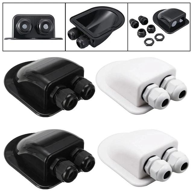 DOUBLE CABLE ENTRY Gland Roof Cable Entry Housing Roof Top Mounting ...