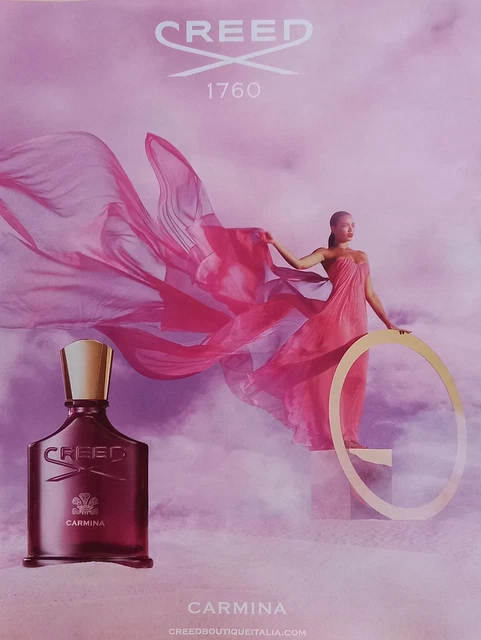 PUBBLICITÀ ITALIAN RITAGLIO 2023 Profumo CREED Carmina EUR 3,00 ...