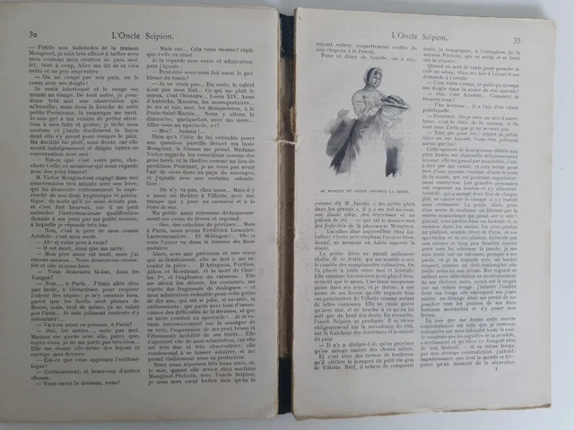 L'ONCLE SCIPION / André Theuriet illustrations de Lobel-Riche 1909 ...