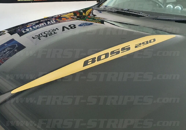 FORD BA / BF FALCON XR8 GT ' Bonnet Bulge Decals ' BOSS 260 290 Sticker ...