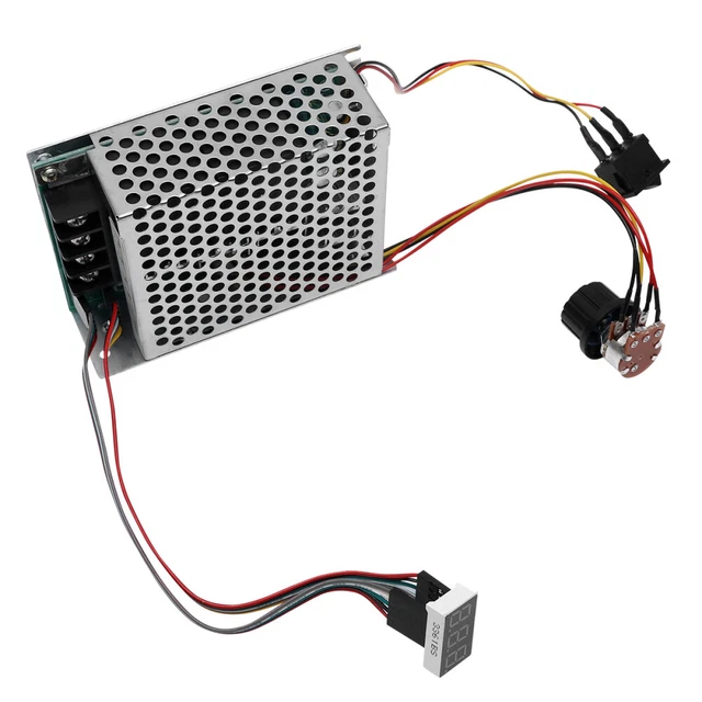 DC MOTOR SPEED Controller Adjustable Reversible Driver Scale £18.12 ...