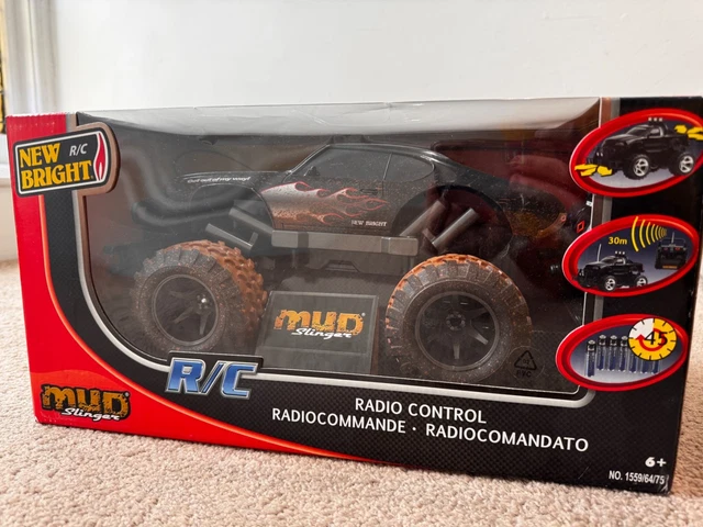 NEW BRIGHT RADIO controlled car - Mud Slinger Jeep - 27 MHz £21.48 ...