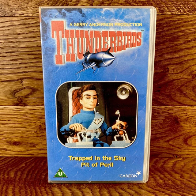 THUNDERBIRDS VHS VIDEO Casette Tapes Trapped In The Sky Pit Of Peril ...