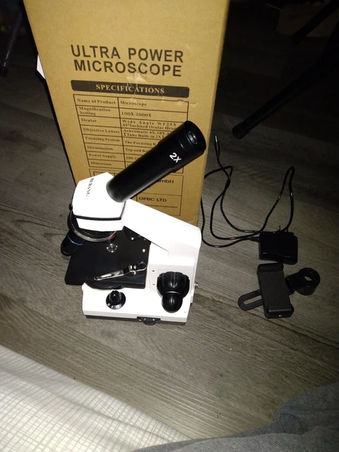 BEBANG ULTRA POWER Microscope 100X-2000X $25.00 - PicClick