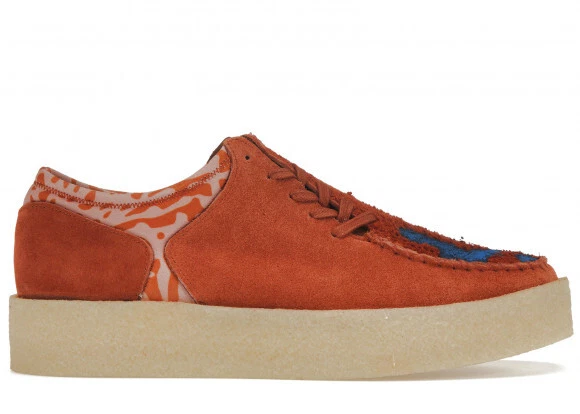 BNIB MENS CLARKS Originals collab SALEHE BEMBURY LUGGER CUPSOLE Orange ...