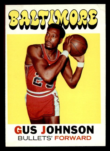 1971 TOPPS BASKETBALL #77 Gus Johnson EX/NM EUR 3,88 - PicClick FR