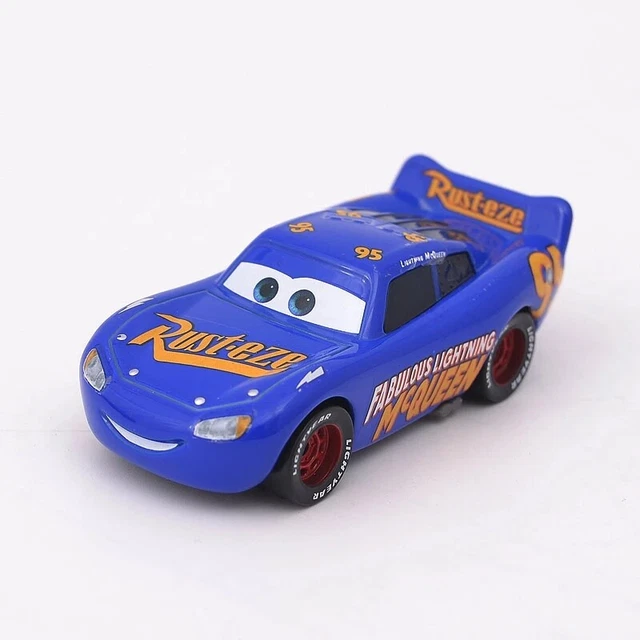 ORIGINAL NO.95 BLUE Lightning McQueen Disney Pixar Cars Diecast Movie ...