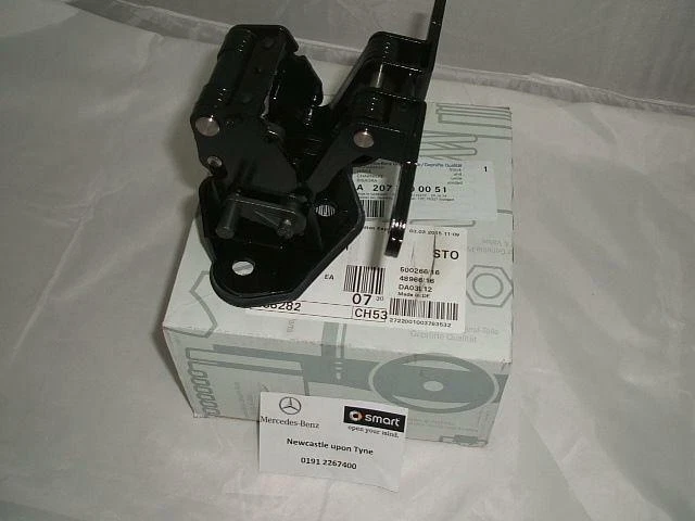 GENUINE MERCEDES-BENZ C207 E-Class Folding Top Roof Hinge A2077501100 ...