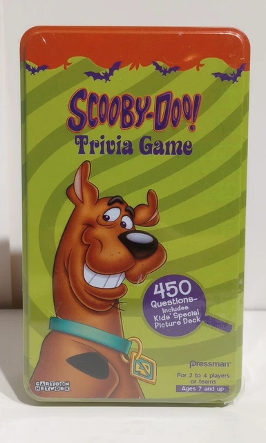 Scooby Doo Trivia Game 450 Questions Pressman Cartoon Network New