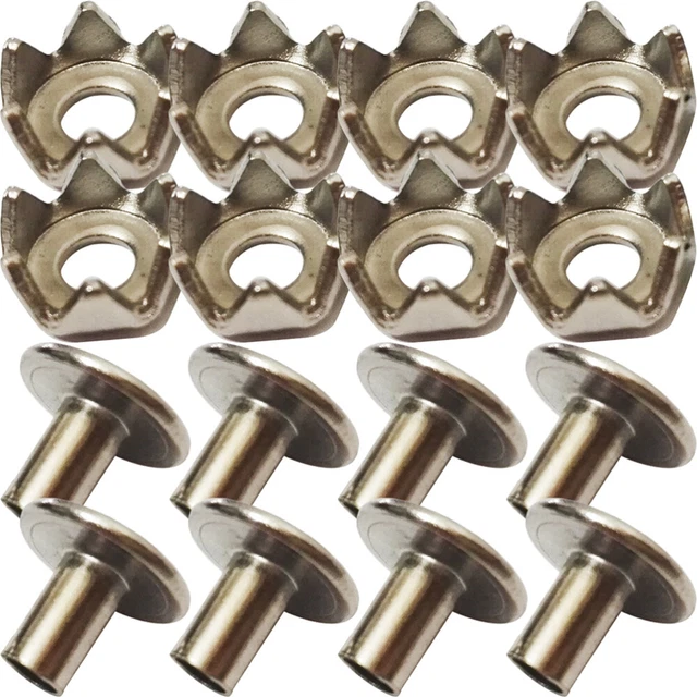 100 PCS NON-SKID Ice Cleats Shoes Grippers Snowfield Nails Spikes Steel ...