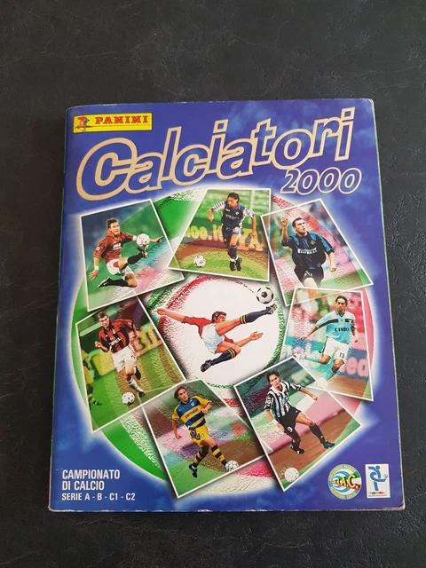 ALBUM FIGURINE/STICKERS CALCIATORI PANINI 2000 COMPLETO - OTTIMO EUR 9 ...