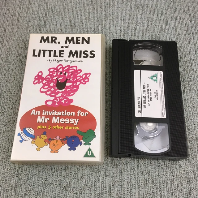 MR MEN - An Invitation For Mister Messy And Five Other Stories (VHS ...